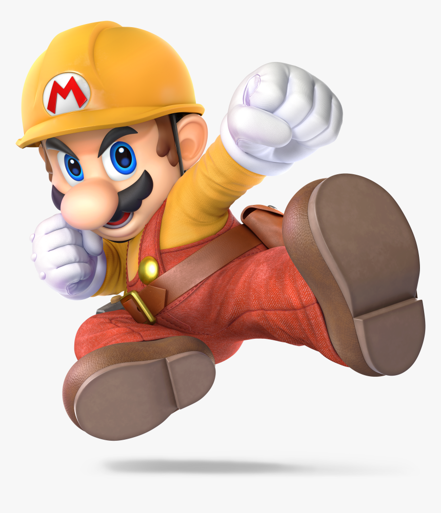 Transparent Super Mario Maker Png - Mario Bros Smash Ultimate, Png ...