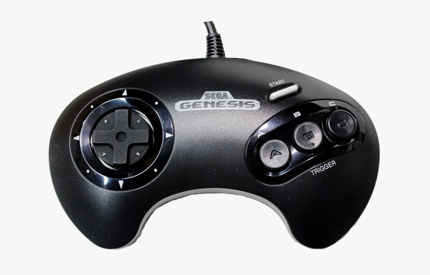 Sega Genesis Controller Transparent, HD Png Download , Transparent Png ...