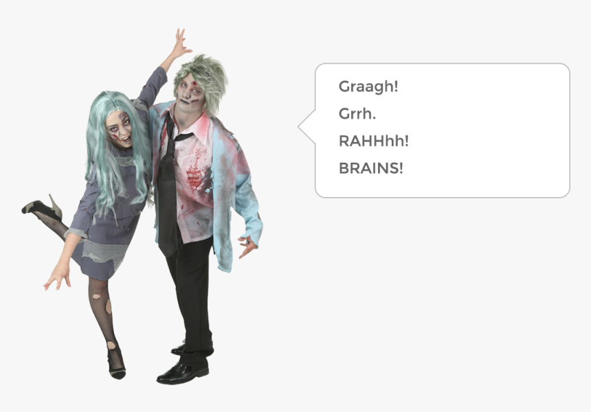 Zombie Quotes - Girl, HD Png Download , Transparent Png Image - PNGitem