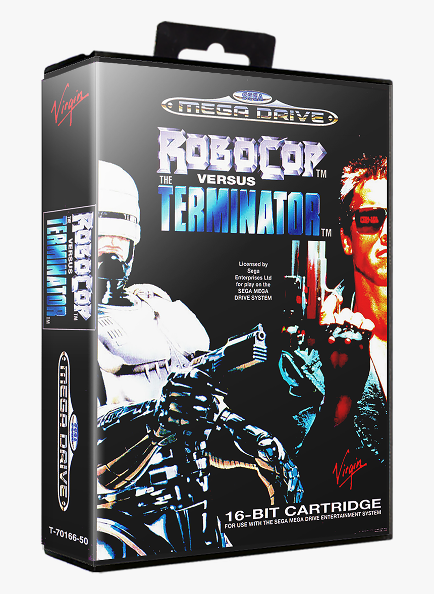 Robocop Vs Terminator Mega Drive, HD Png Download , Transparent Png ...