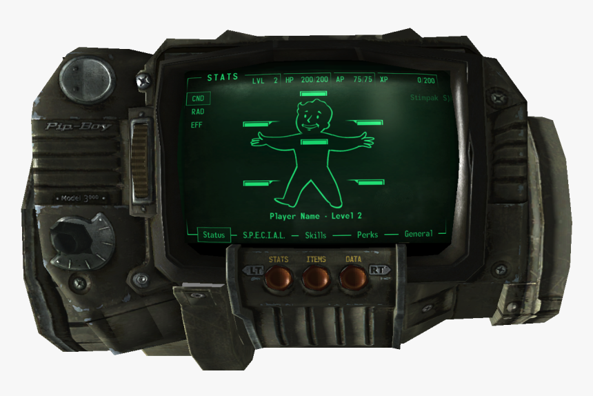 Fallout Pip Boy Png , Png Download - Raspberry Pi Zero Pip Boy ...