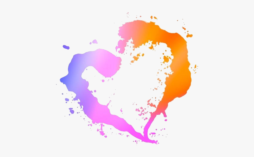 Transparent Love Heart Border Png - Water Splash Png File, Png Download ...