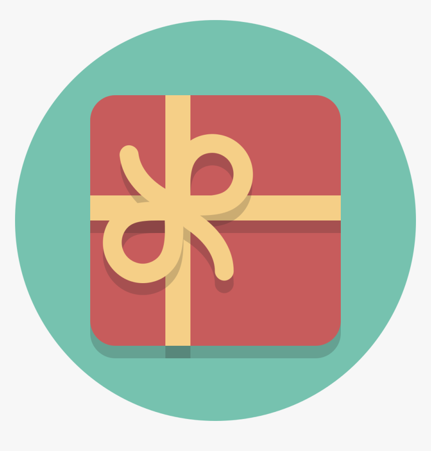 Circle Icons Present - Gift Icon Circle Png, Transparent Png ...