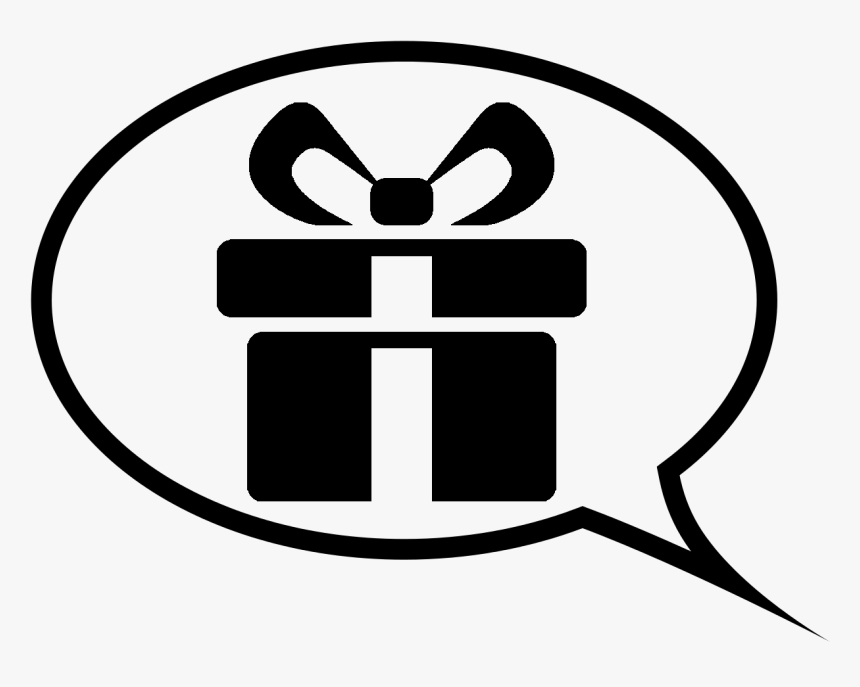 Thankyou - Gift Icon In White, HD Png Download , Transparent Png Image ...