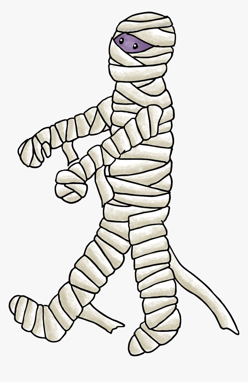 Transparent The Mummy Png - Mummy Wrapping, Png Download , Transparent ...