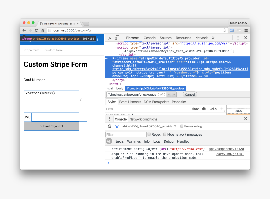 Hidden Iframe - Angular Checkout, HD Png Download , Transparent Png ...