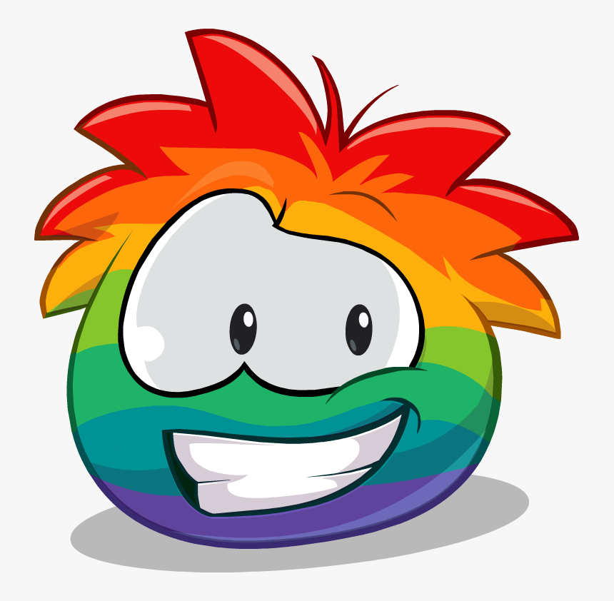 Puffle Arco Iris , Png Download - Club Penguin Puffle No Background ...