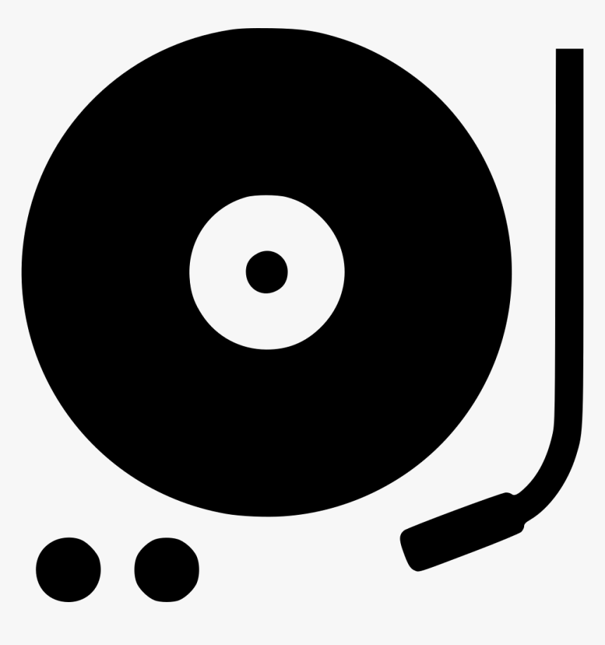 Turntable - Record Player Icon Png, Transparent Png , Transparent Png ...