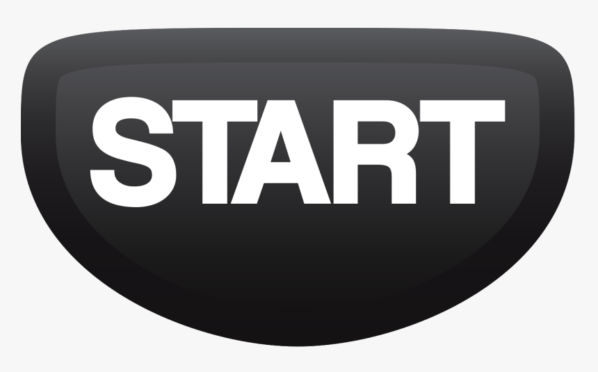 Start Button Black Png, Transparent Png , Transparent Png Image - PNGitem