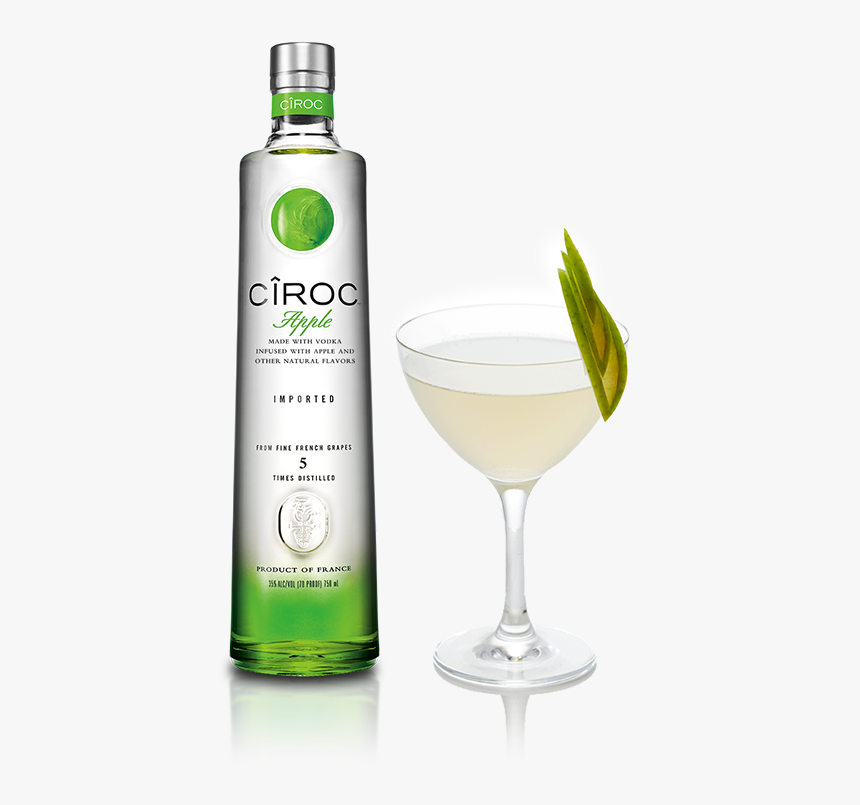 Appletini With Ciroc Apple - Apple Ciroc, HD Png Download , Transparent ...