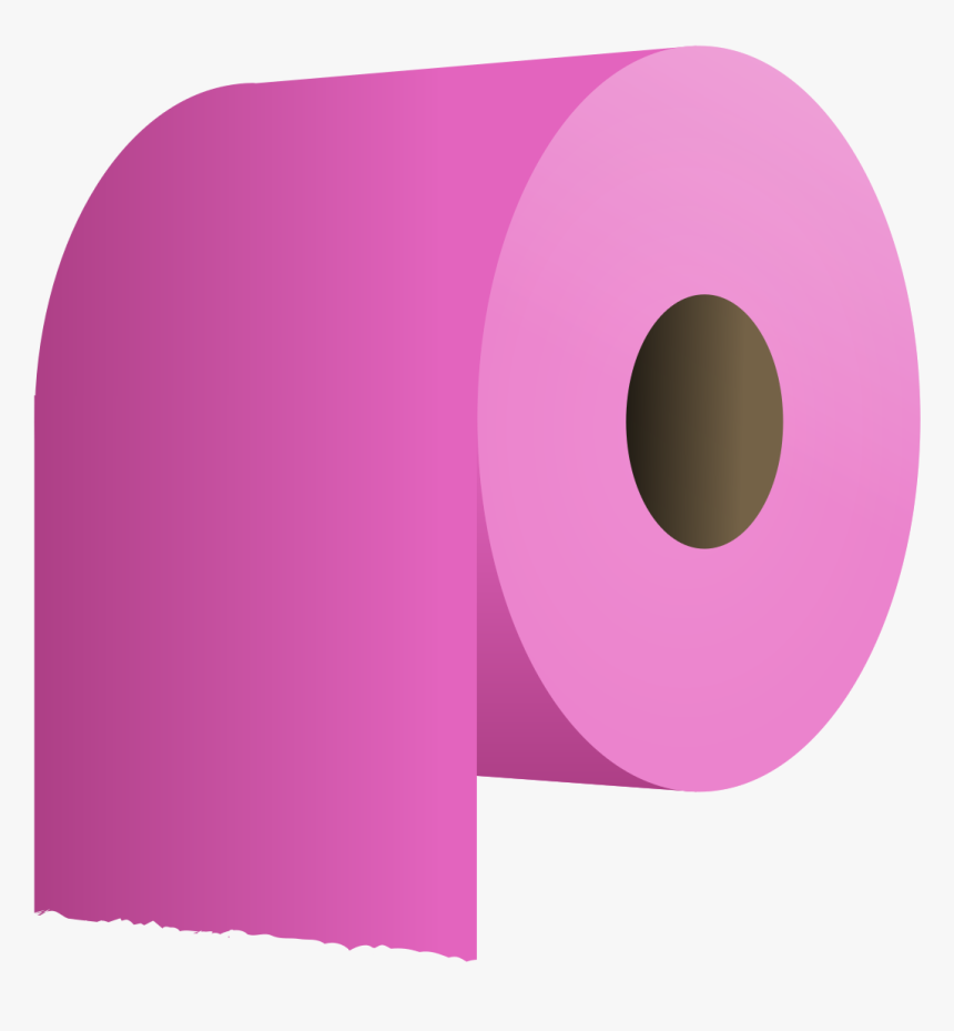 Pink Toilet Paper Rolls, HD Png Download , Transparent Png Image - PNGitem