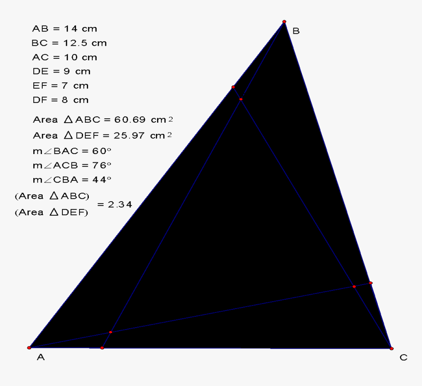 Transparent Equilateral Triangle Png - Triangle, Png Download ...