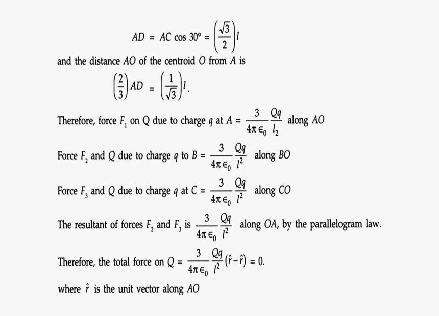 In The Given Equilateral Triangle Abc Of Sides Of Length - Centroid ...