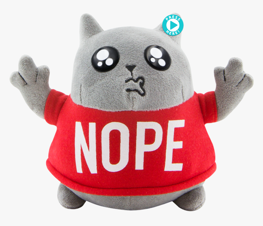 Nope Cat Exploding Kittens, HD Png Download , Transparent Png Image ...