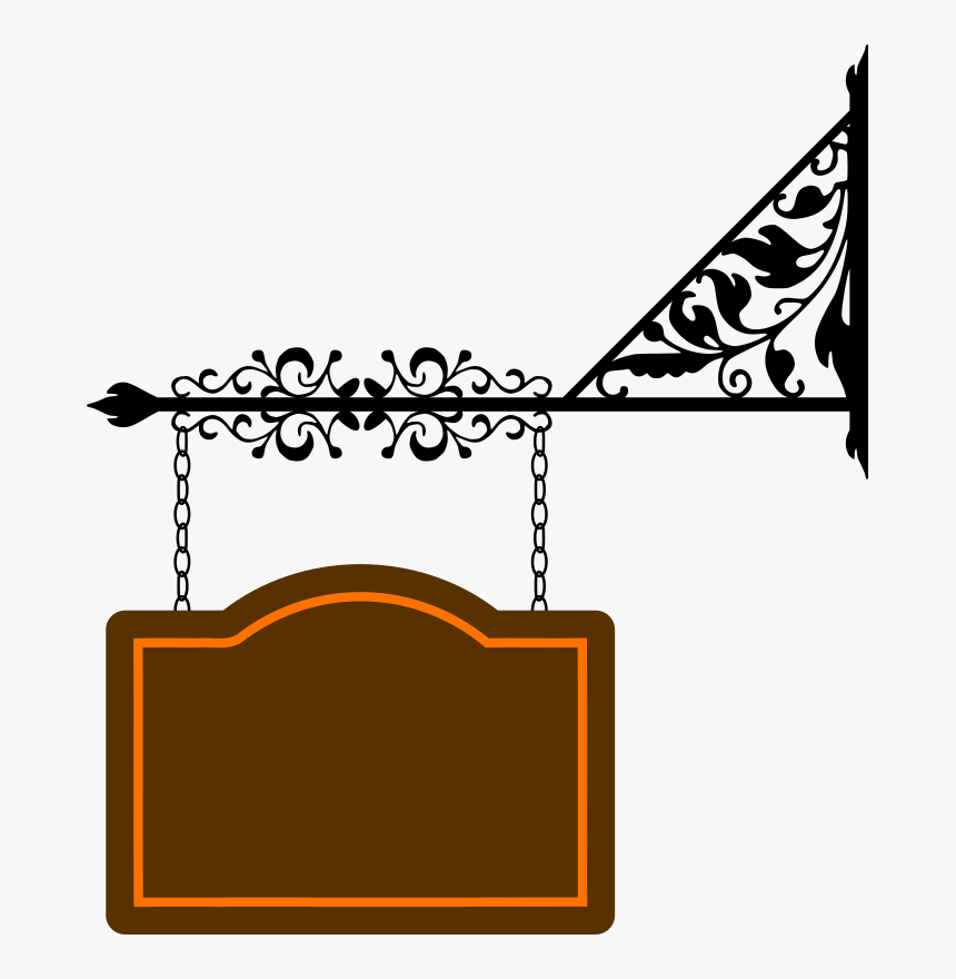 Hanging Sign Clipart