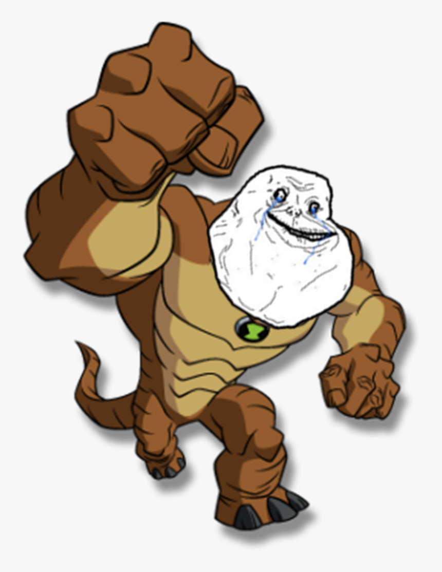 Forever Alonasaur - Humungousaur - Meme - Ben 10 Funny - Grey Matter ...