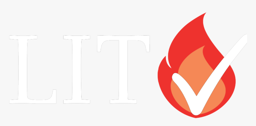 Lit Logo White Serif - Emblem, HD Png Download , Transparent Png Image ...