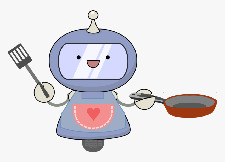 Cooking - Cooking Robot Cartoon, HD Png Download , Transparent Png ...