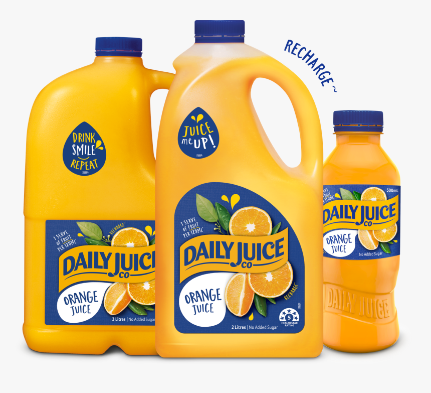 Daily Juice Orange Juice, HD Png Download , Transparent Png Image - PNGitem