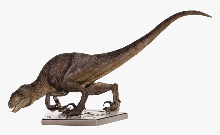Jurassic Park Raptor Statue, HD Png Download , Transparent Png Image ...