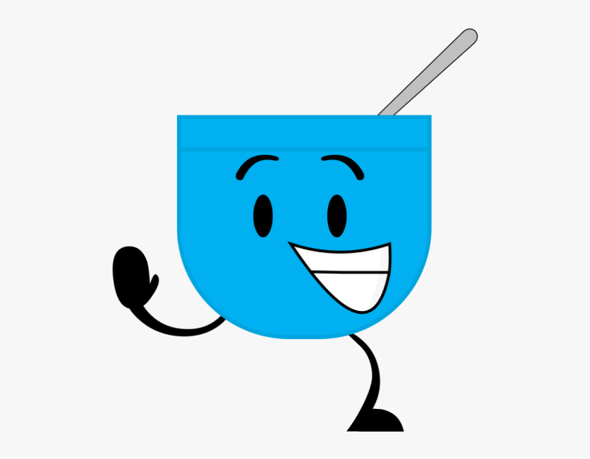 The Object Shows Community Wiki - Cartoon Blue Cereal Bowl, HD Png ...