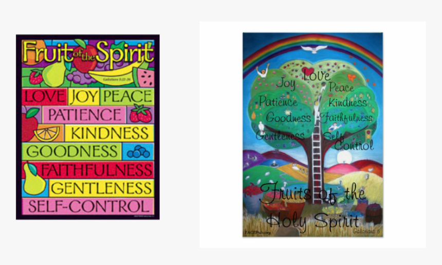 Picture - Poster Of The Fruits Of The Holy Spirit, HD Png Download ...