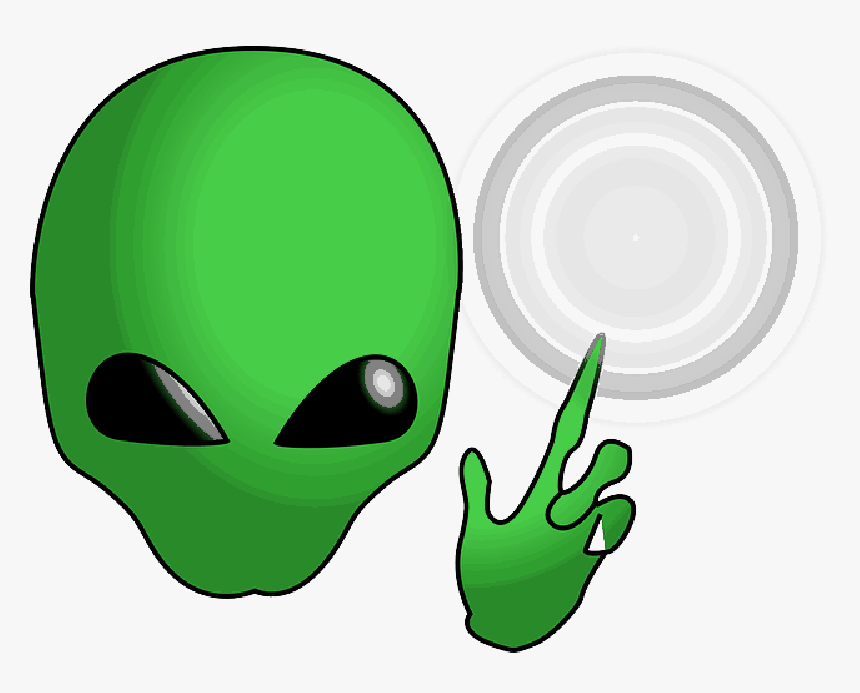 Transparent Finger Point Png - Alien Life Cartoon, Png Download ...