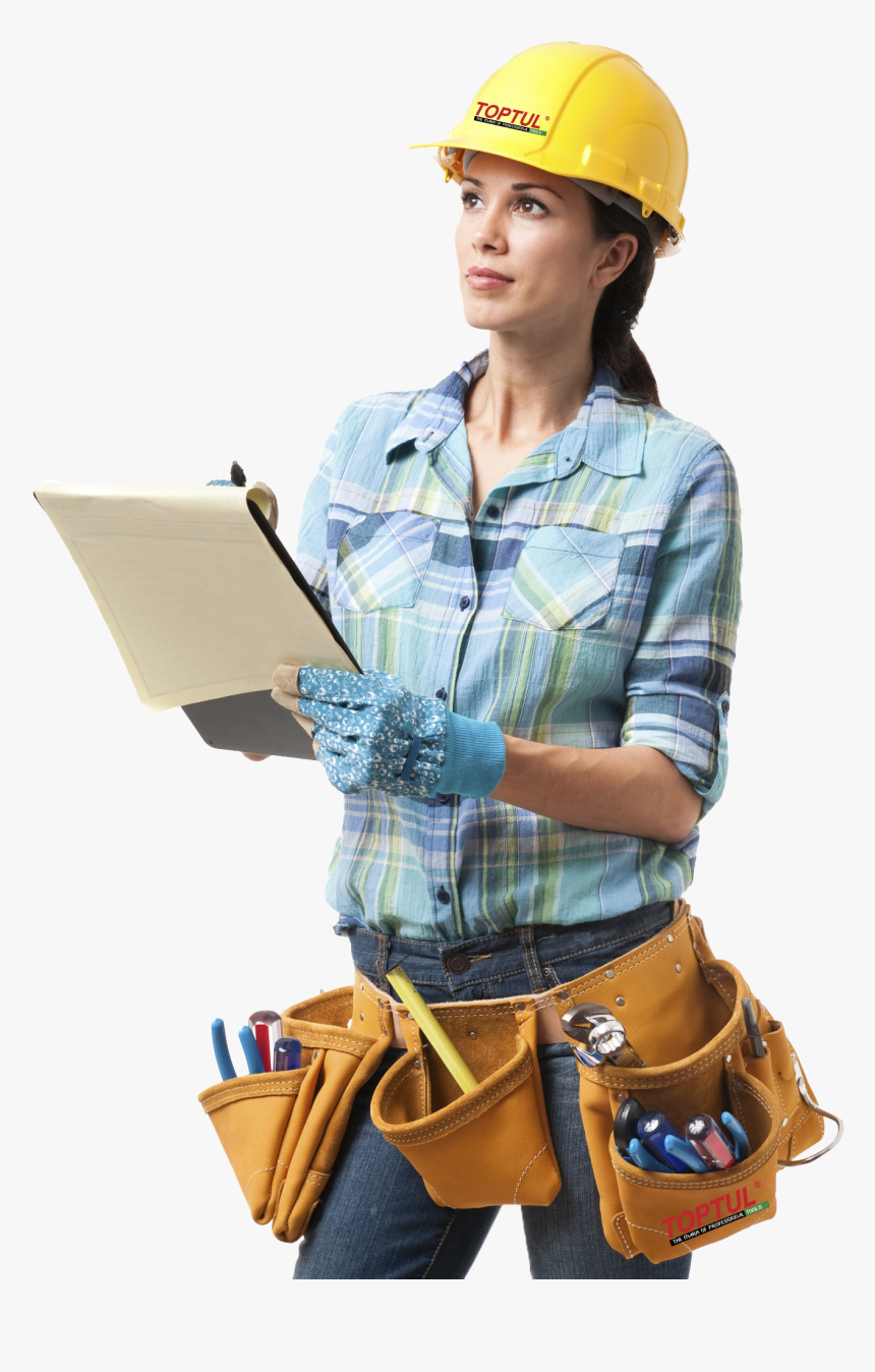 Construction Worker Png - Girl Construction Worker Png, Transparent Png ...