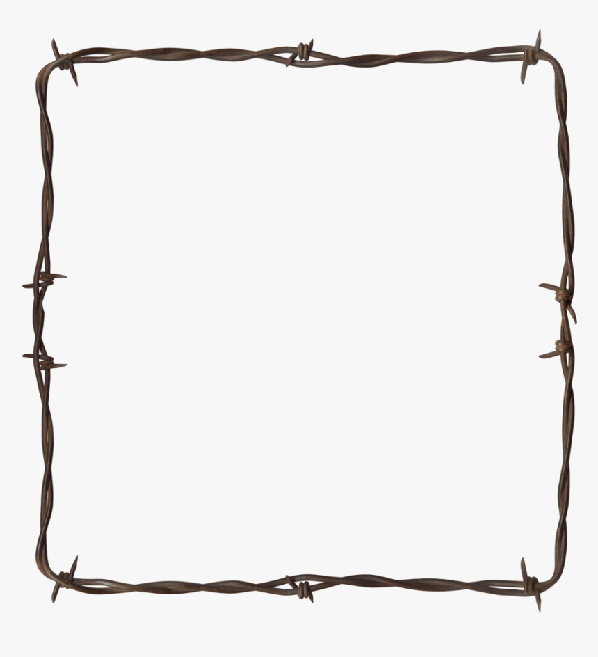 Barbed Wire Png Border Clipart , Png Download - Barbed Wire Border Png ...