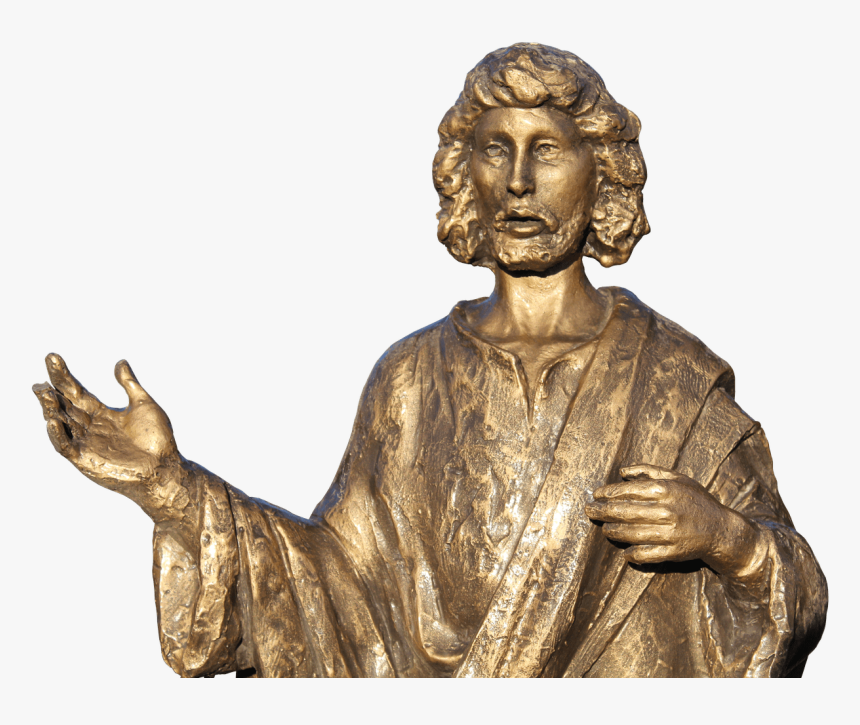 Jesus Christ Small Statue - Gold Jesus Png, Transparent Png ...