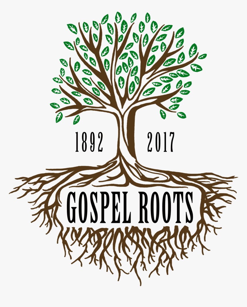 Jesus Christ And Him Crucified - Tree With Writing In Roots, HD Png ...