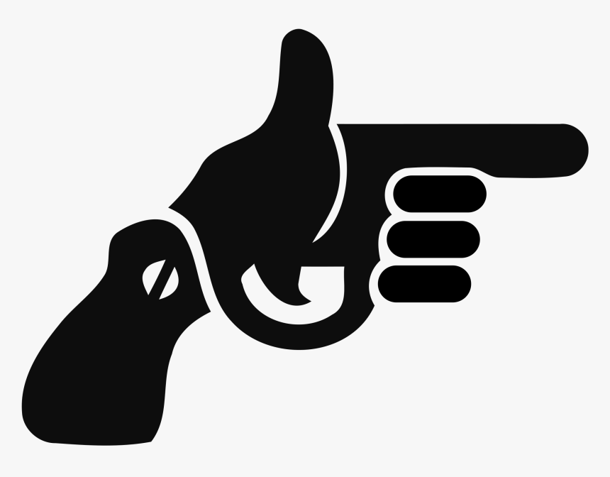Hand Gun - Hand Gun Cartoon Png, Transparent Png , Transparent Png ...