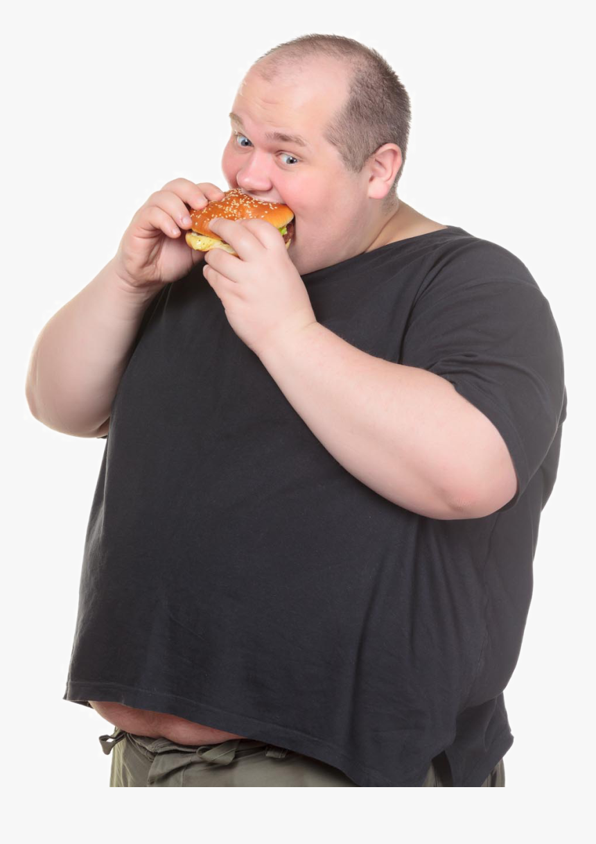 Clip Art A Transprent Png Free - Fat Guy Eating Png, Transparent Png ...