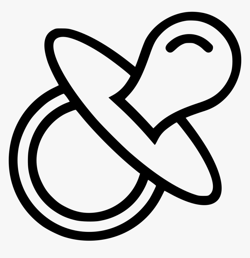 Png Images Free Download - Pacifier Black And White, Transparent Png ...