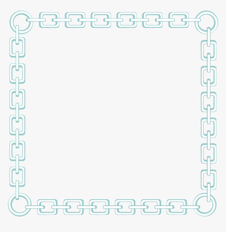 Transparent Chain Frame Png - Chain Link Border Png, Png Download ...