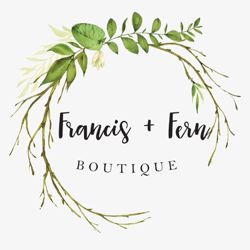 Francis Fern - Logo With Fern, HD Png Download , Transparent Png Image ...