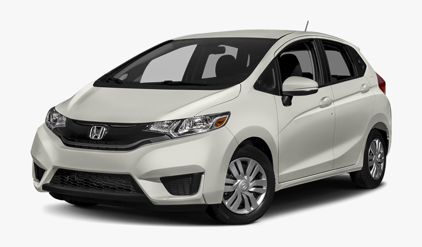 2017 Honda Fit White - Honda Fit 2017 Hatchback, HD Png Download ...