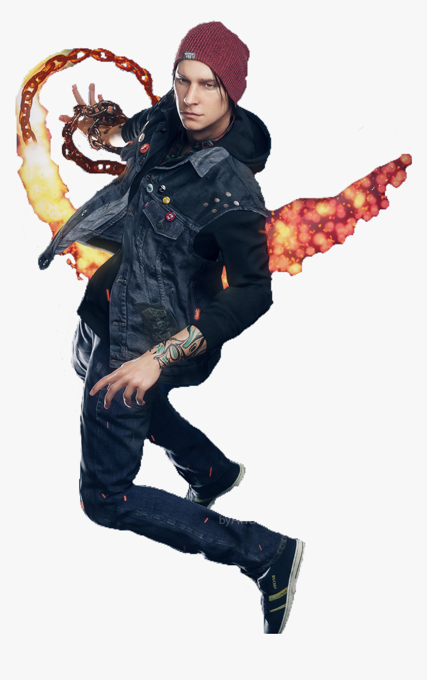 D1a9baff 8cd5 438b 9ac1 09810349783e - Delsin Infamous, HD Png Download ...