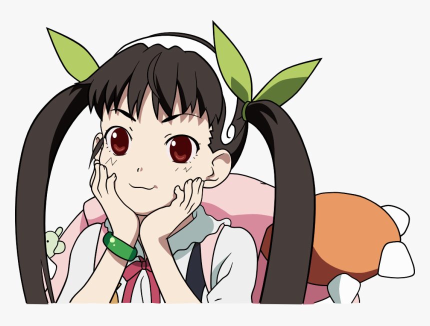 Hair Face Clothing Facial Expression Child Mammal Nose - Monogatari ...