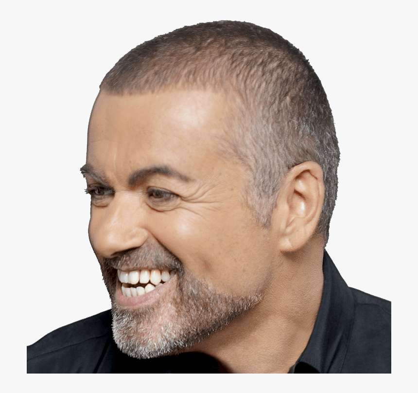 Georges Michael Smiling - Georges Michael, HD Png Download ...