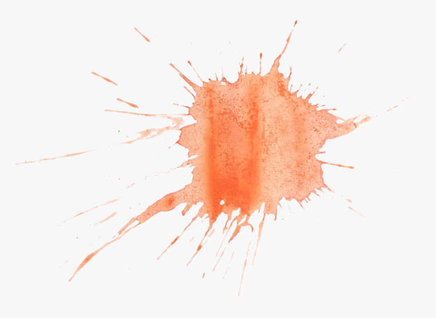 Orange Paint Splash Png, Transparent Png , Transparent Png Image - PNGitem
