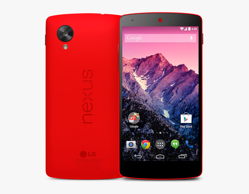 Nexus 5 Red, HD Png Download , Transparent Png Image - PNGitem