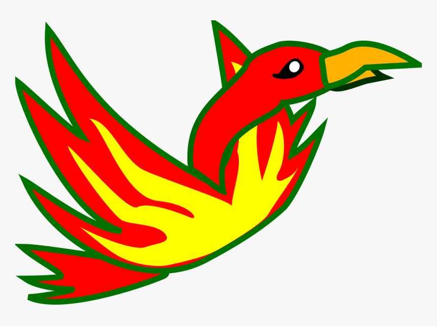 Phoenix, Bird Of Fire, Mythical, Fire, Bird, Flaming - Firebird Clip ...