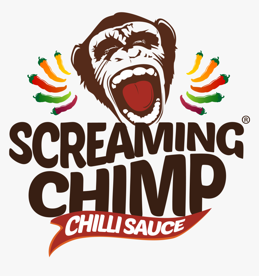 Transparent Screaming Png - Screaming Chimp Chilli Sauce Ltd, Png ...