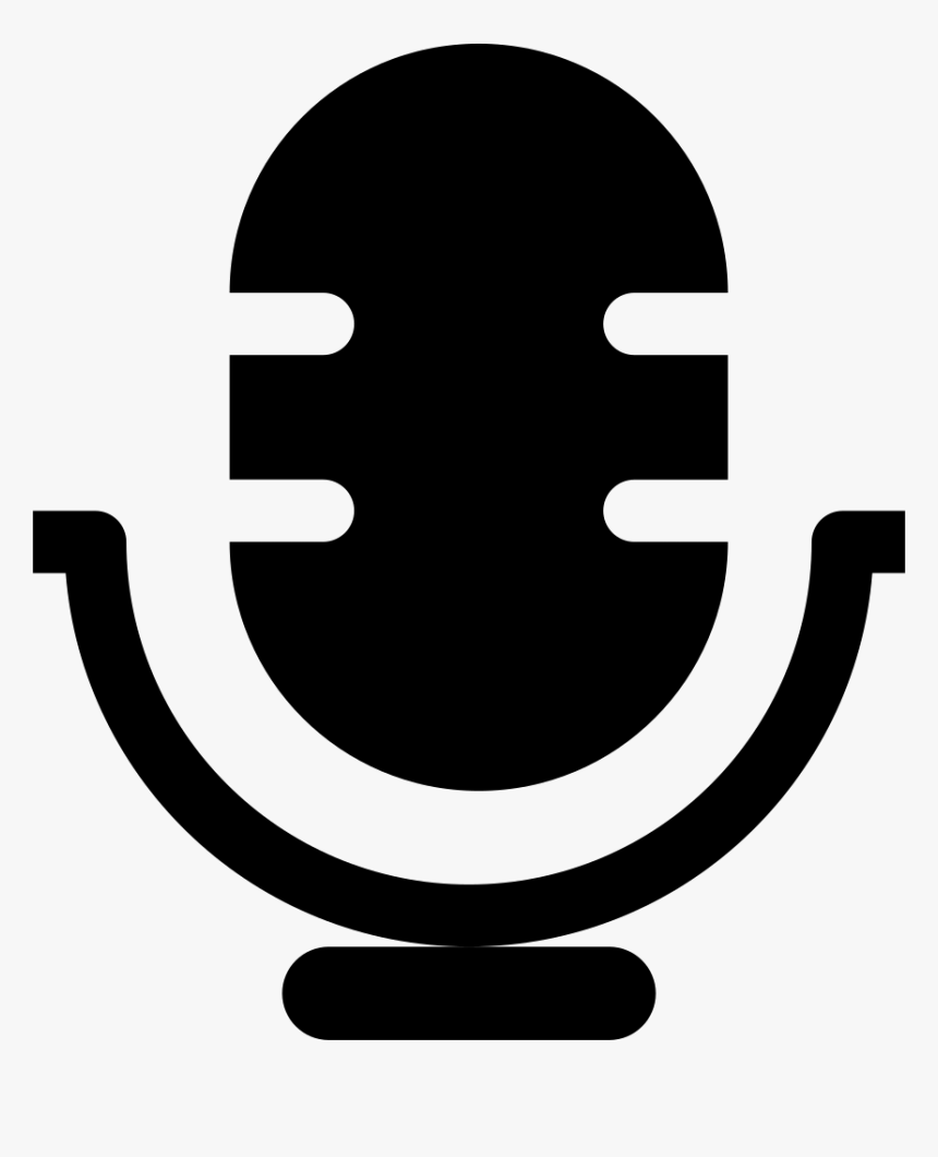 Microphone Voice Symbol - Simbol Microphone, HD Png Download ...