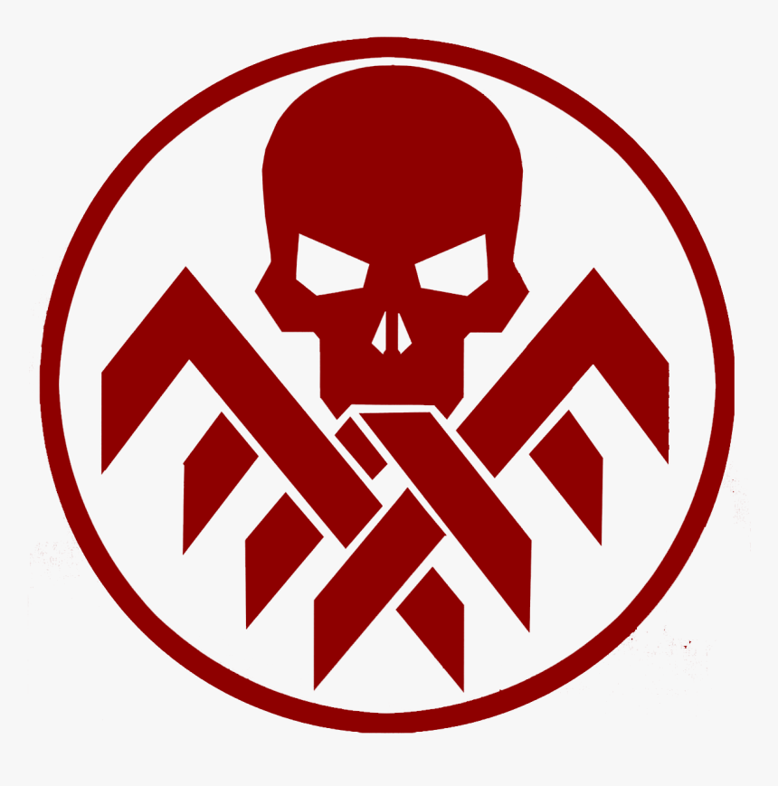 Red Skull Captain America Hydra Logo Marvel Cinematic - Red Skull Logo ...