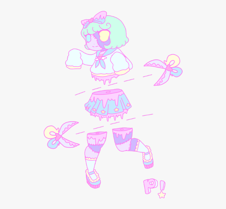 Pastel Goth Transparent