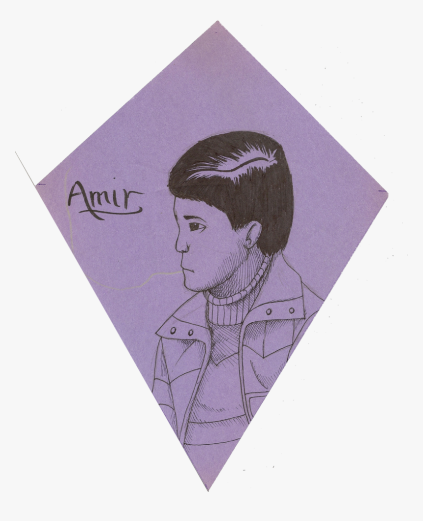 The Kite Runner Amir Drawing