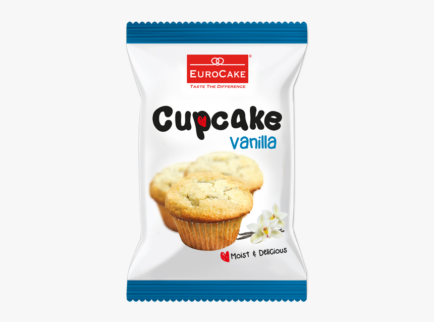 Eurocake Cupcake Vanilla - Muffin, HD Png Download , Transparent Png ...