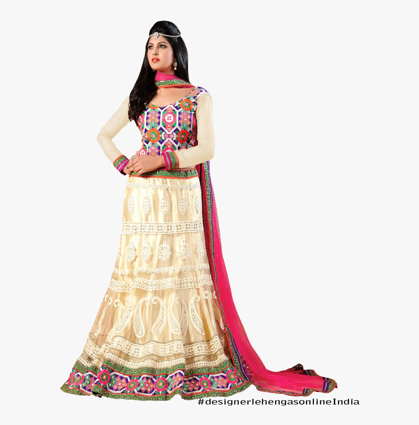 Resham Lehenga Fashion - Lehenga Choli Hd Png, Transparent Png ...